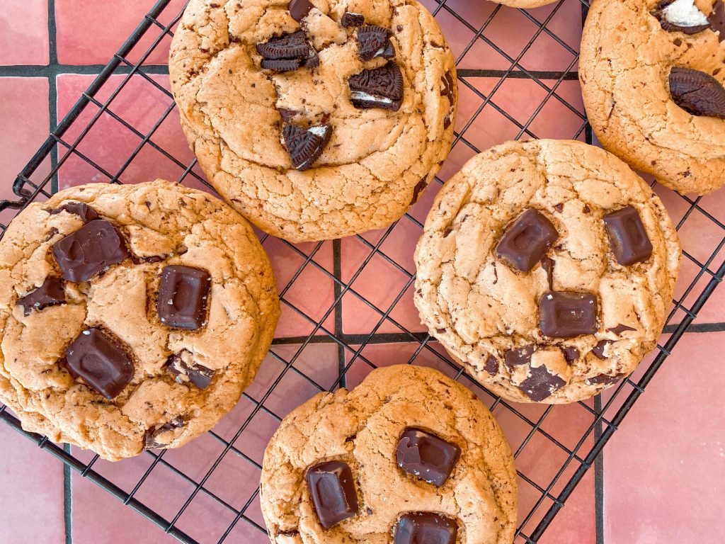 Choc chunk cookies